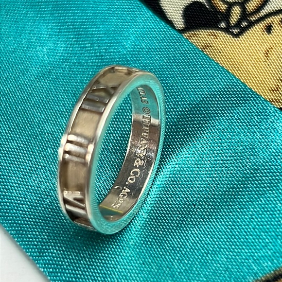 Tiffany & Co. | Jewelry | Tiffany Co Atlas 995 Roman Number Sterling ...